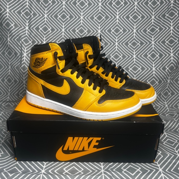 Nike | Shoes | Air Jordan Retro High Og Pollon Mustard Yellow Us Mens ...